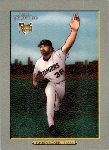 2006 Topps Turkey Red John Rheinecker Rookie Texas Rangers #626 MLB ...