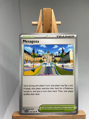 Mesagoza - Uncommon Trainer - Scarlet & Violet 178/198 - MINT - Pokemon ...