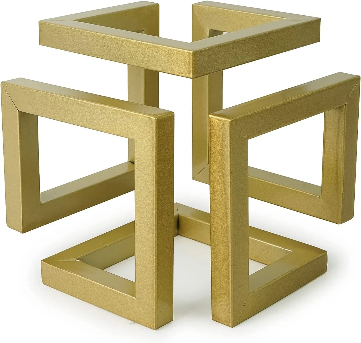 Geometric Metal Sculpture