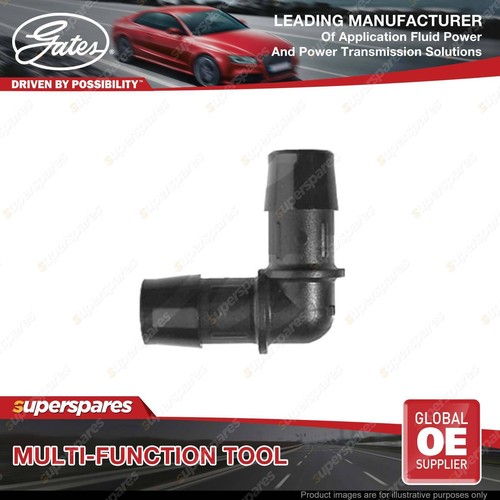 Gates Plastic Elobow Hose Connector Reducer - 28621 OD 3/4" 6.3mm ...