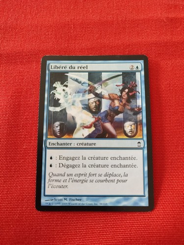 LIBERÉ DU RÉEL FREED FROM THE REAL LIBERATEUR KAMIGAWA RARE CARTE MAGIC ...