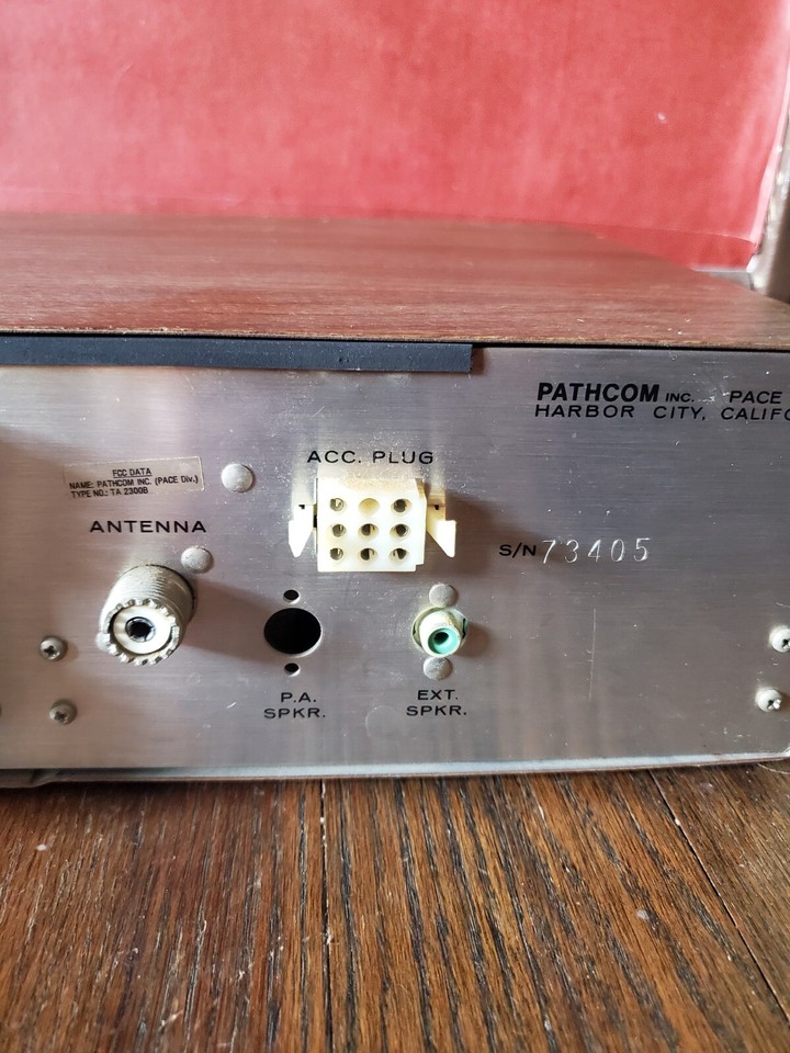 Pace CB 76 Home Base Unit Pathcom CB Radio Powers Up Untested | eBay