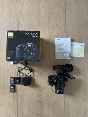 Nikon Coolpix P600 16.1MP Digitalkamera, Schwarz | eBay.de