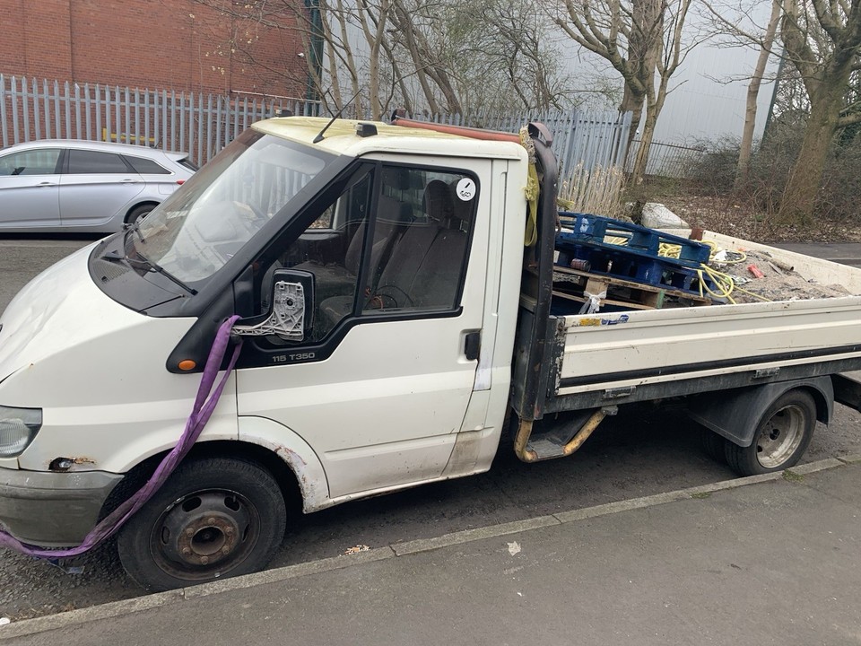BREAKING Ford Transit Mk6 Tipper 00-06 2.4 Diesel D2FA 125 bhp Axle ...