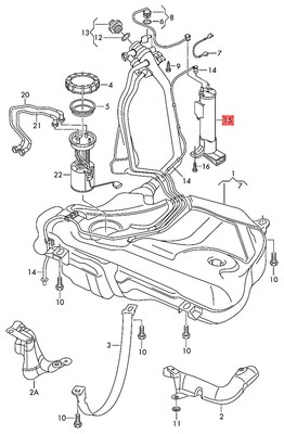 Genuine VW AUDI SKODA SEAT Polo Activated Charcoal Container 6RU201801A ...