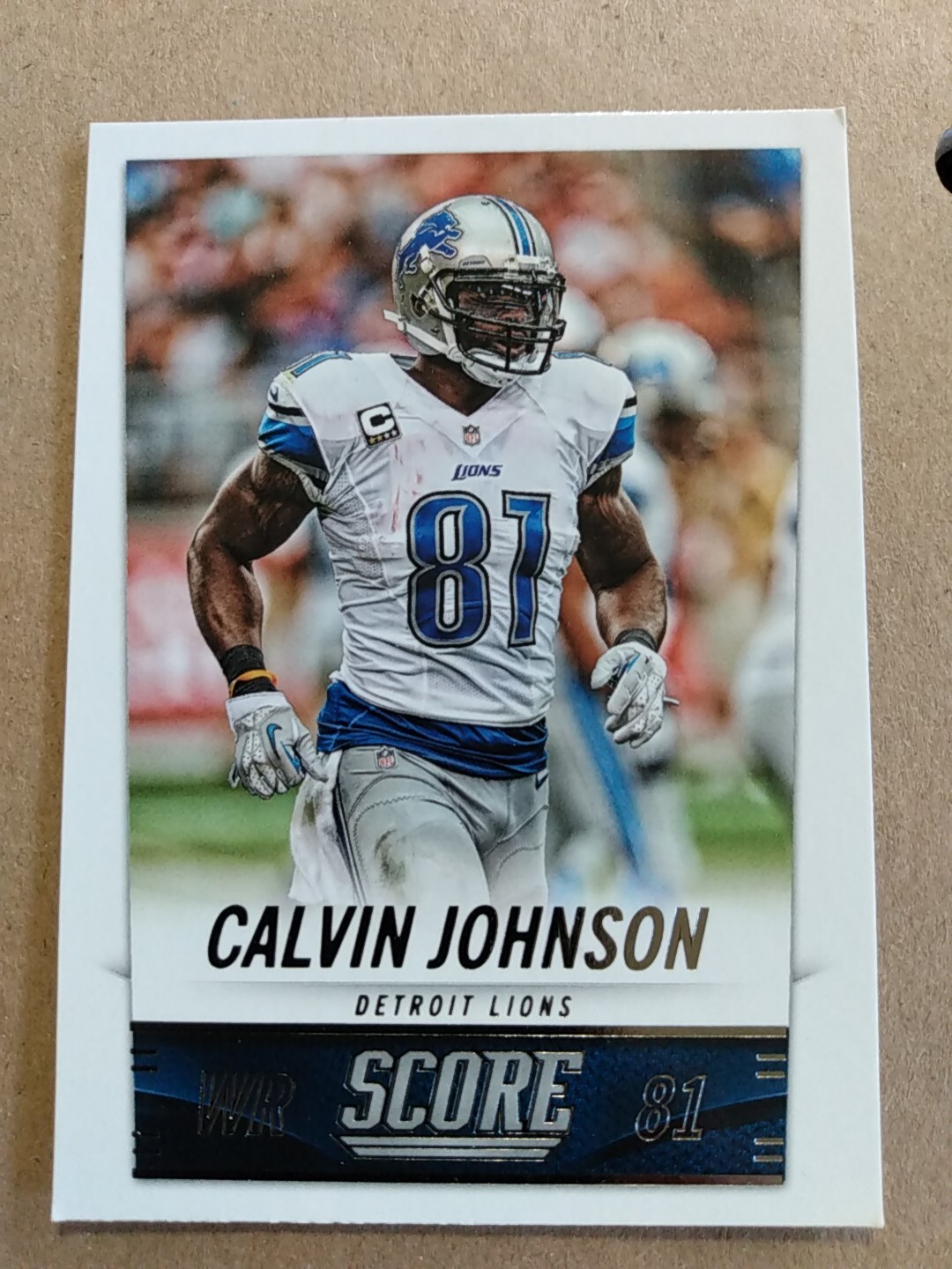 2014 Panini Score Calvin Johnson Football Cards #74 Detroit Lions | eBay