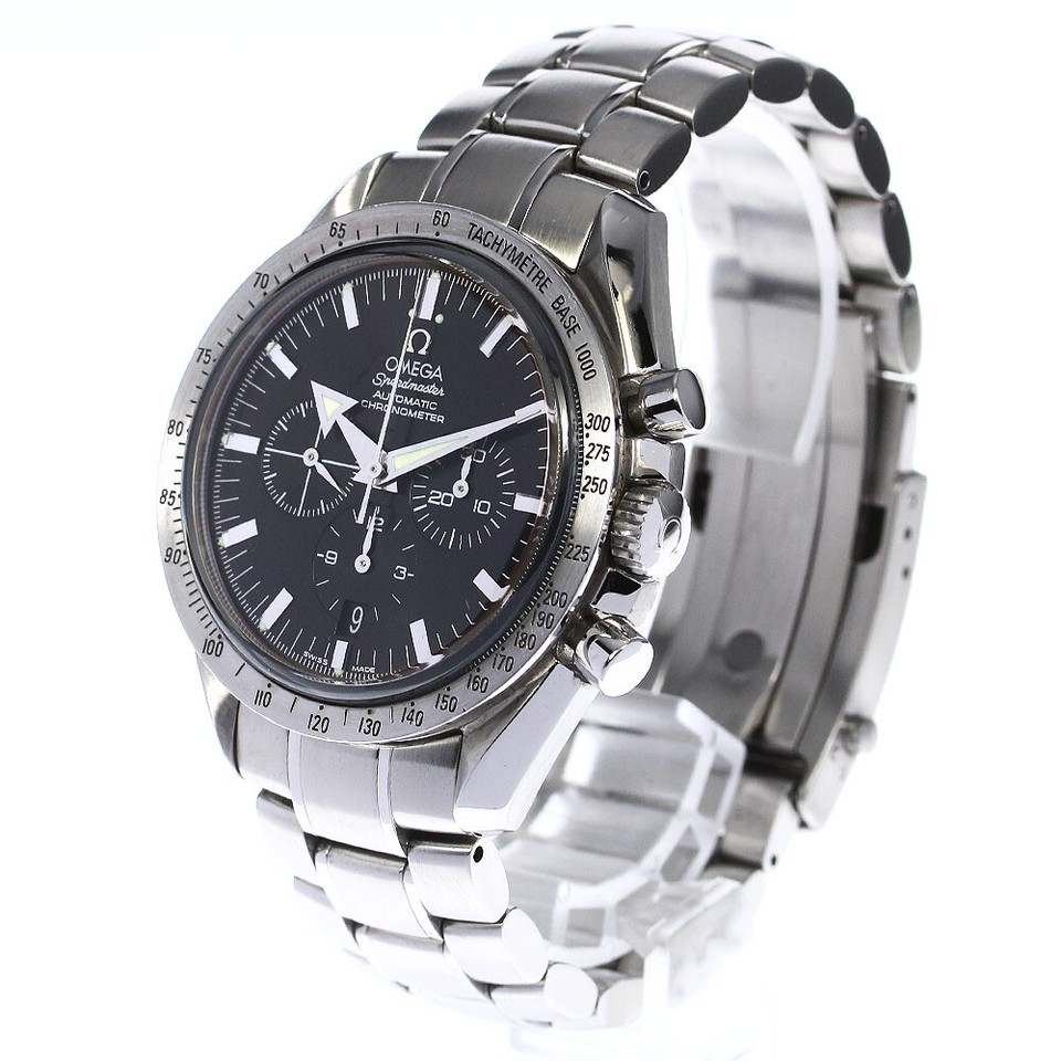 Omega 3551.50 Speedmaster Broad Arrow Chronograph Automatic Winding Men ...