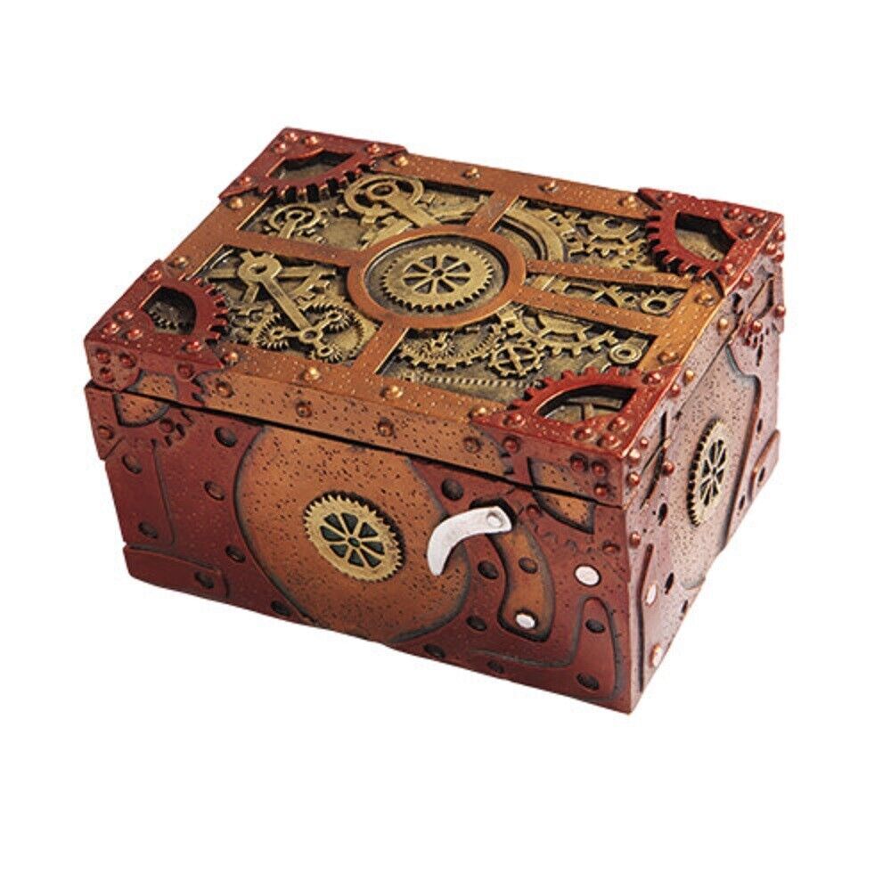 Steampunk Clockwork Box 726549096365| eBay