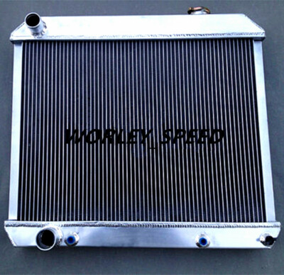 3 Cores Aluminum Radiator For Aftermarket Cadillac Deville AT 60-65 ...