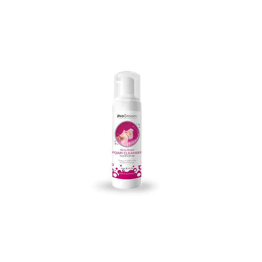 Pro Groom Berry Bright Foam Cleanser for Dogs Progroom 200ml | eBay ...