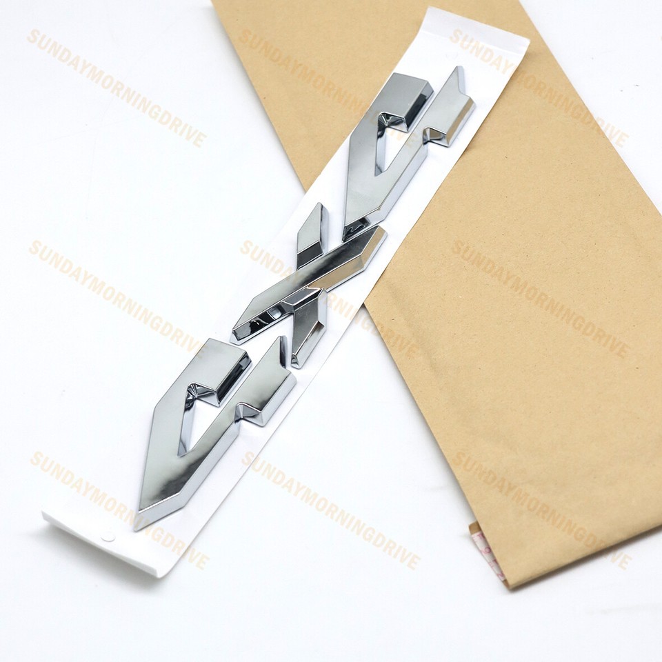 4X4 Rear Emblem Badge Letter Nameplate For Ram 1500 2500 3500 Laramie ...