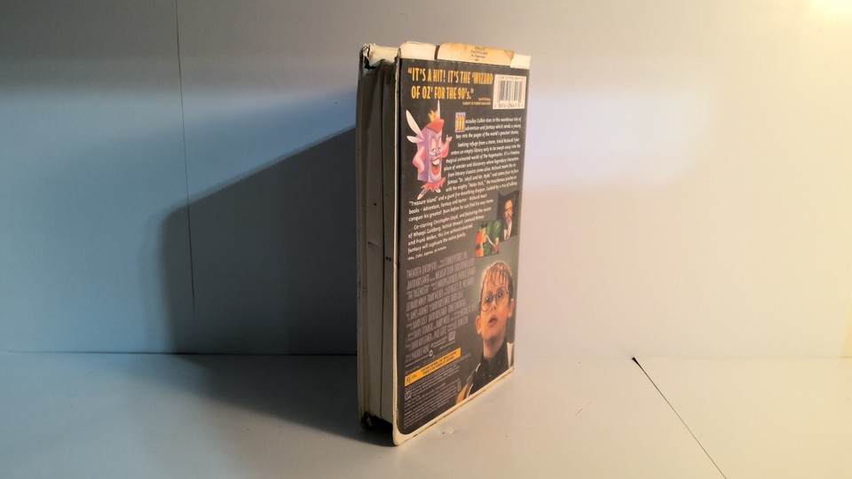 The Pagemaster VHS 20th Century Fox (1995, Good Tape) Family Animation ...