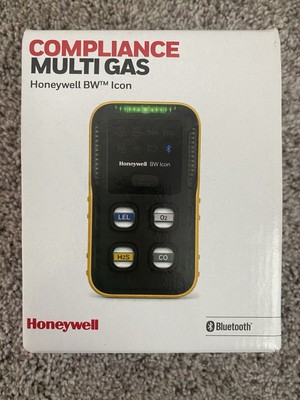 Honeywell BW Icon Bluetooth Multi-Gas Quad Monitor ICON-Y-H Brand New ...