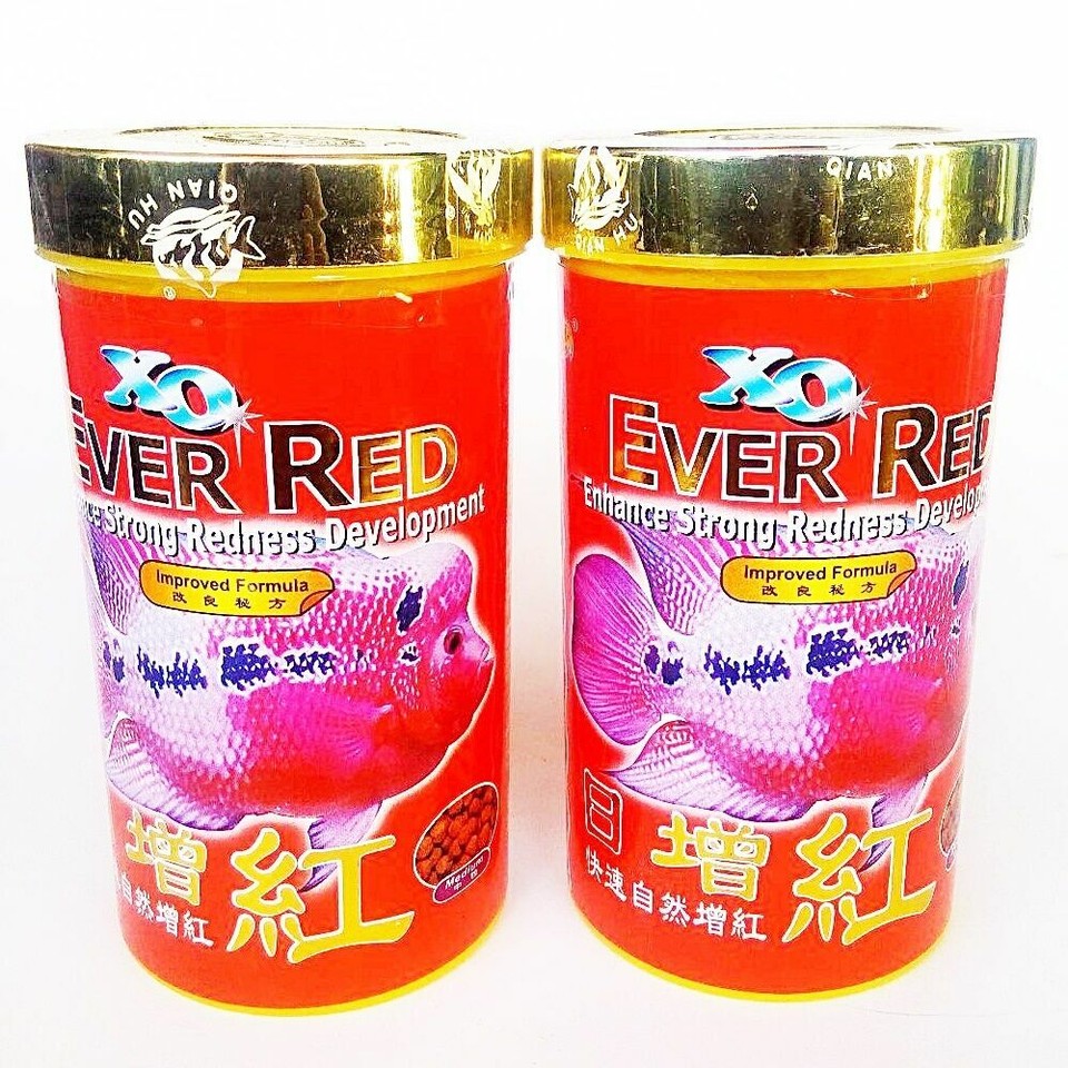 Xo Ocean Free Flowerhorn Cichlid Fish Food Humpy Head Ever Red Redsyn ...