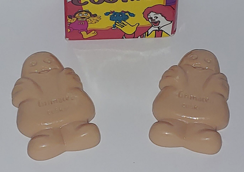 VTG McDonald’s MINI Play fun food HTF Grimace COOKIES 2 pc Box Lot #5 ...