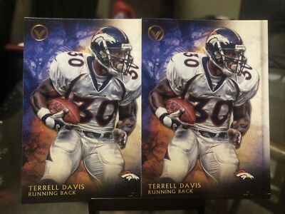 2015 (2) Topps Valor Terrell Davis #135 HOF Denver Broncos | eBay