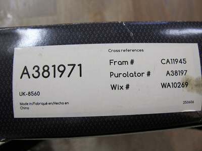 Air Filter-NPN ProTUNE A381971 | eBay