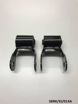 2 x Rear Leaf Spring Shackle for Jeep Cherokee XJ 1984-2001 SBRK/XJ ...
