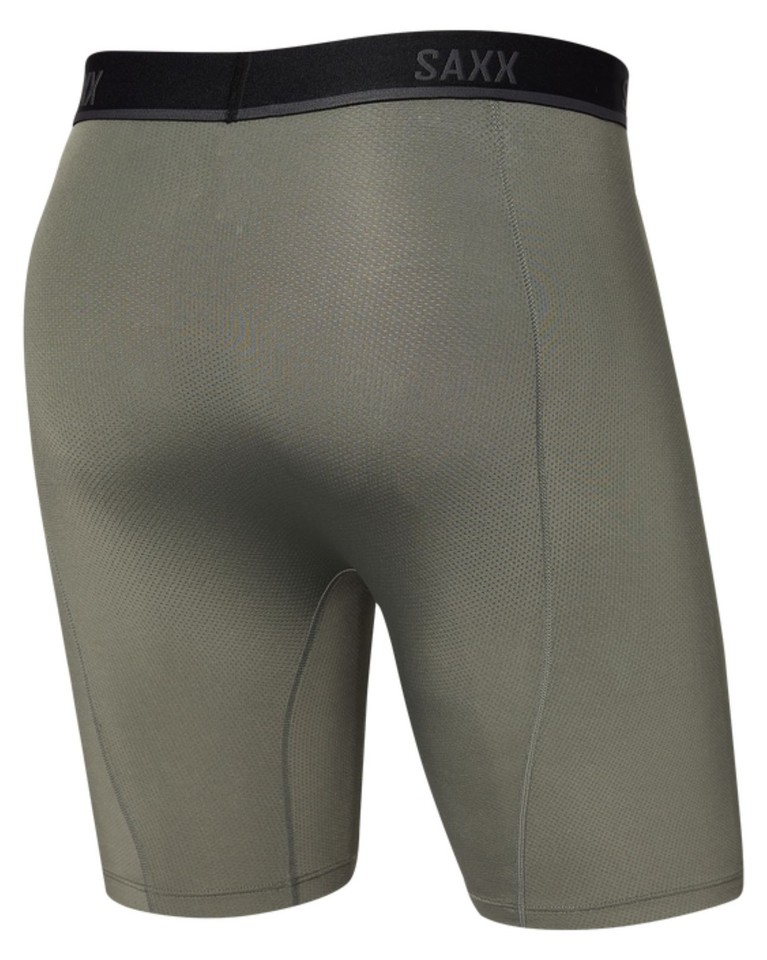 Saxx Kinetic Light-Compression Mesh Long Leg Men's Underwear, Cargo ...