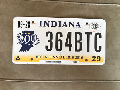Indiana Licence Plate Hoosier Daddy? | eBay