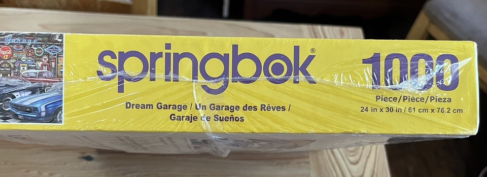 Springbok 1000 Piece Puzzle Dream Garage Brand New Sealed | eBay