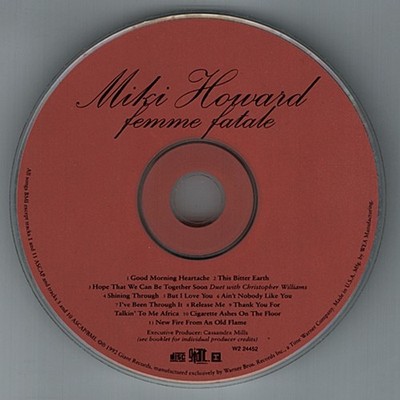 Femme Fatale ~ Miki Howard ~ Funk / Soul ~ CD ~ Acceptable | eBay