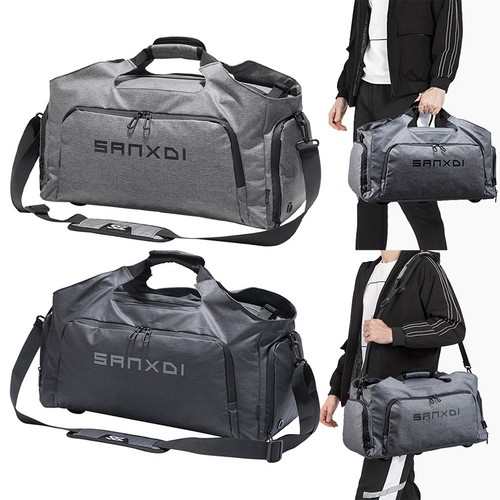 50L Sports Duffel Bag With Separate Shoe Section and Wet Dry ...