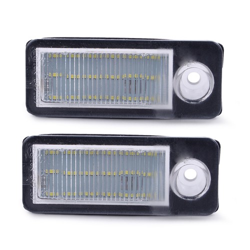 LED Rear Number License Plate Light 8E0807430A Fits For Audi A4 B5 ...