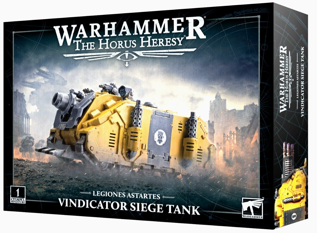 Legion Vindicator Siege Tank - Legiones Astartes - Warhammer 30k/40k ...