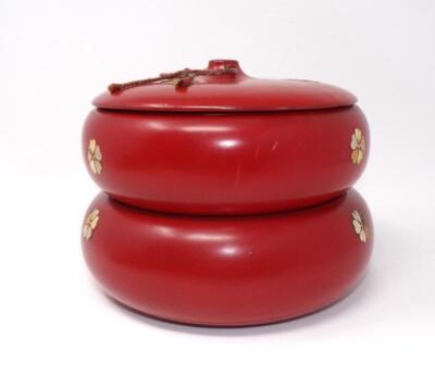 Boxes - Antique Japanese Round Box