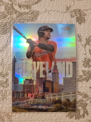 2022 Topps Chrome Jose Ramirez Heart of the City Insert #HOC-7 ...