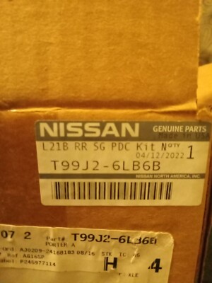 T99J2-6LB6B NISSAN MUDGUARD kit | eBay