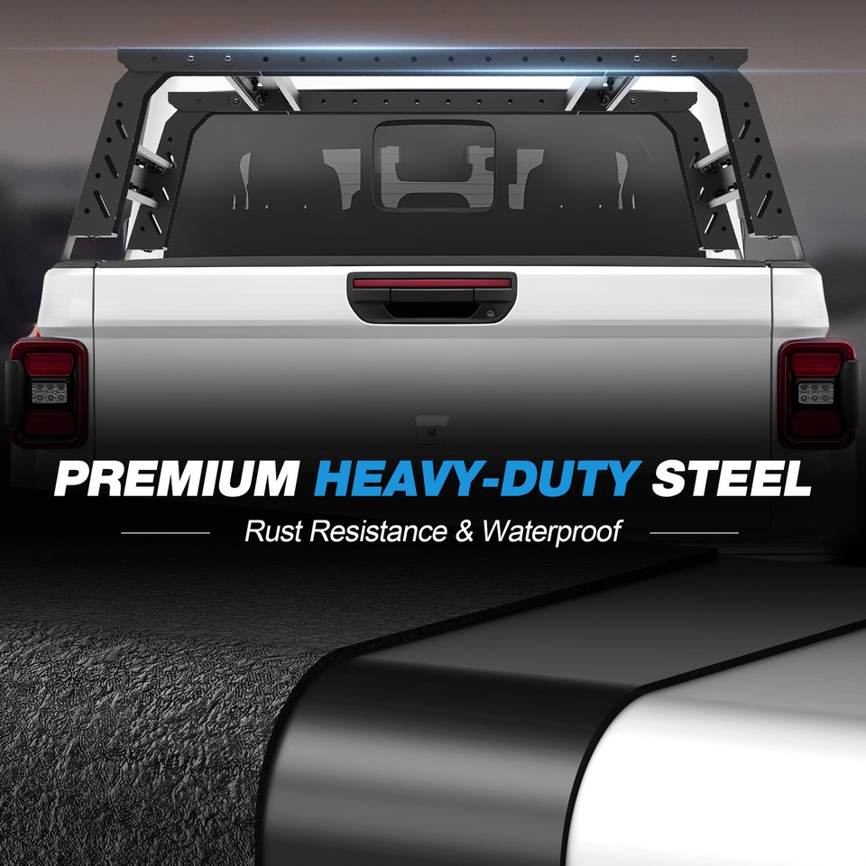 Overland Racks W/Bed Rails Cargo Carrier For Toyota Tundra/Nissan ...