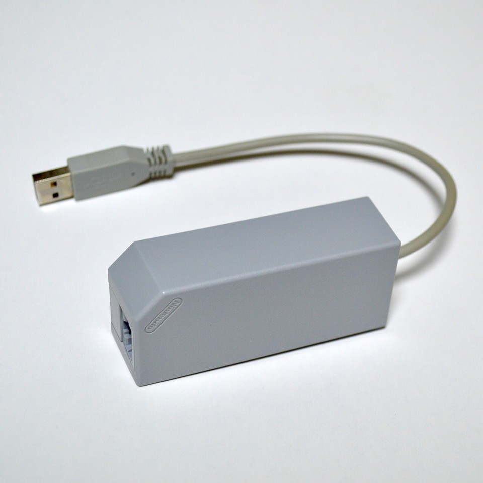 Official Nintendo USB LAN Adapter RVL-015 ~ Wii ~ Wii U ~ Switch | eBay