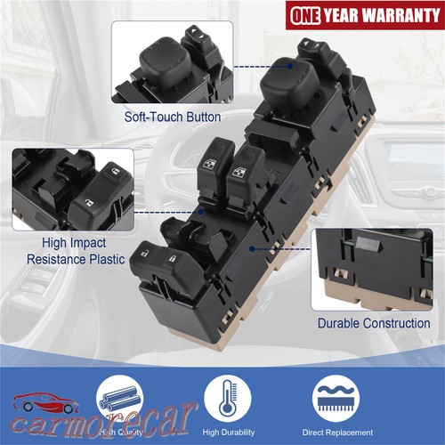 15883318 Power Window Switch Driver Left Side Black for Chevy GMC ...