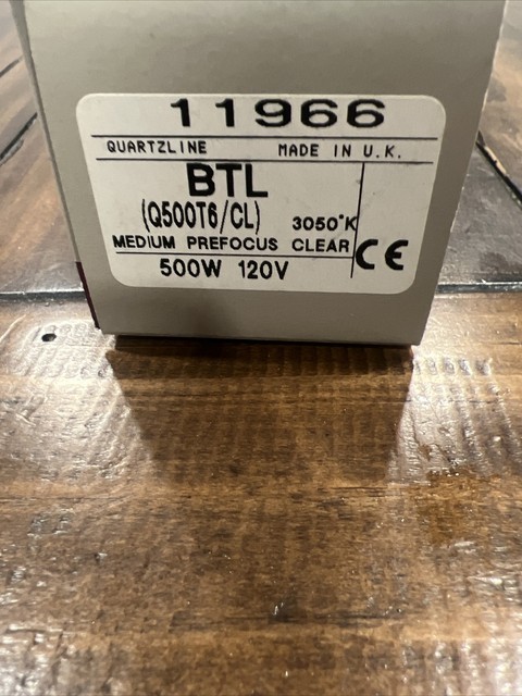 GE BTL 500w 120v Bulb Light Lamp Stage Studio Projector Halogen for ...