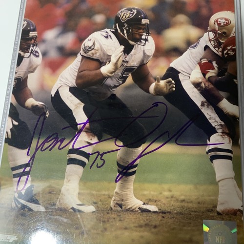 JONATHAN OGDEN SIGNED AUTOGRAPHED 8x10 Baltimore Ravens Photo | eBay