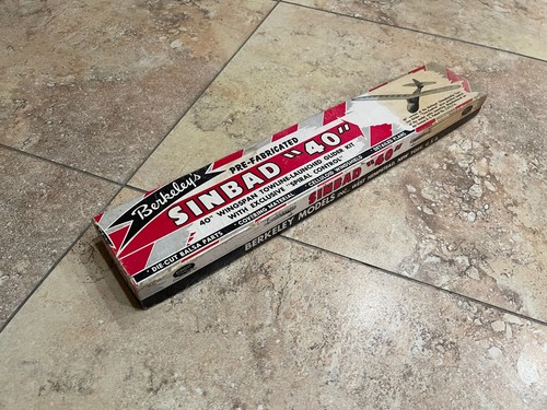 Vintage Berkeley's SINBAD 40 Glider Model Airplane Kit | eBay