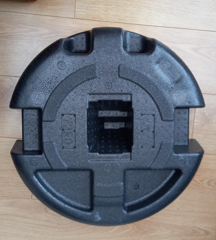 Car Spare Wheel Tool Storage Foam Tray 59cm 23" Diameter Boot Jack ...