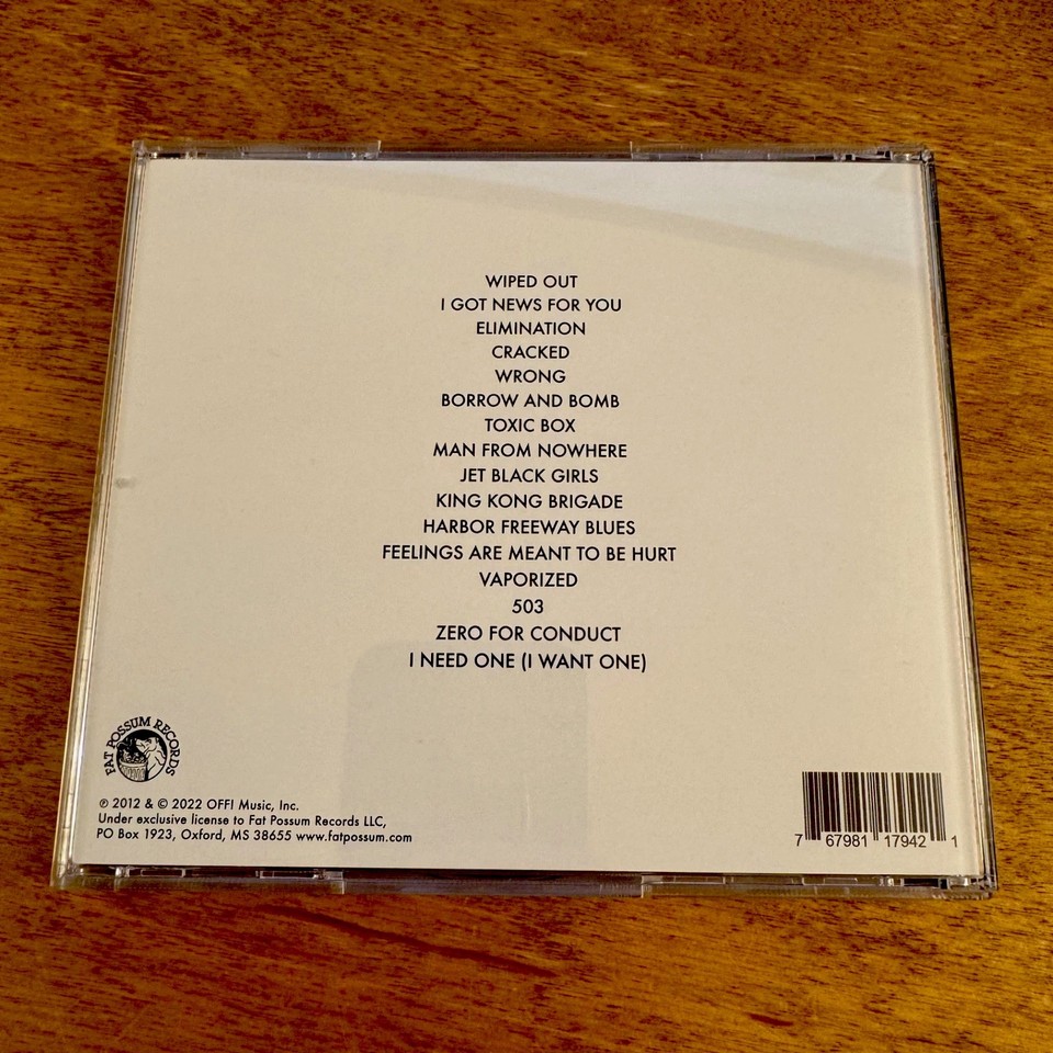 Off! Band Self Titled CD Punk RocK Keith Morris Fat Possum Records | eBay