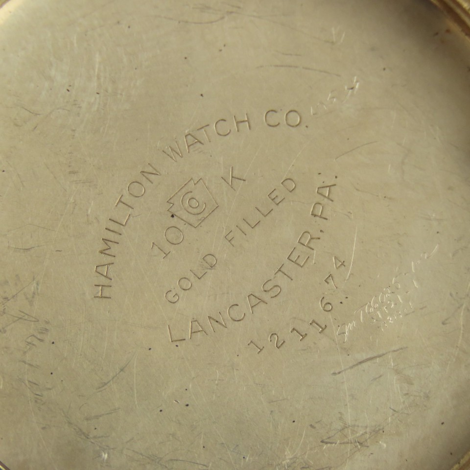 Hamilton 16 Size “Case Model 11” Railroad PW Case For the 992 & 992B ...