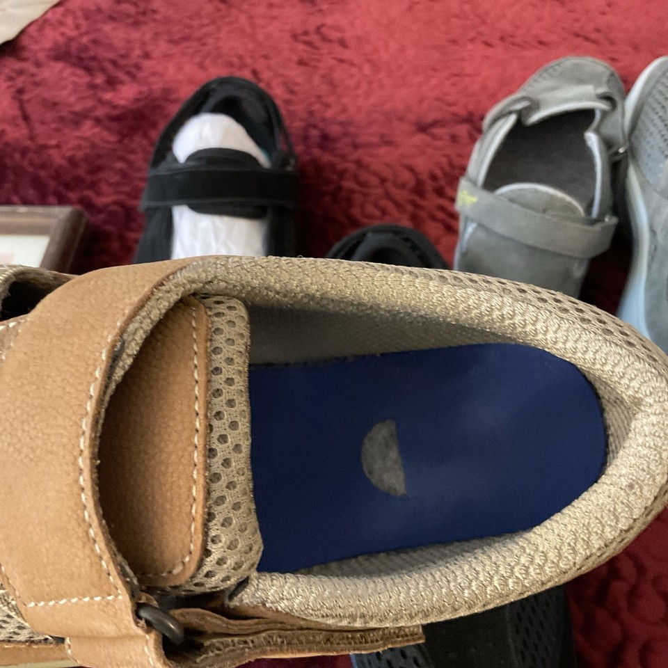 Orthofeet Sanibel Womens 9.5 M Mary Jane Slip On Comfort Pain Relief Lot 3 EUC | eBay