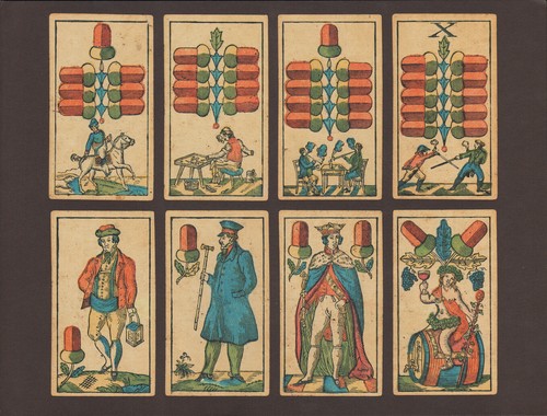 KARTENSPIEL MIT DEUTSCHEN FARBEN - KARTENSPIEL / SPIELKARTEN | eBay.de