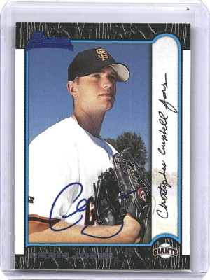 Chris Jones Signed In Person Auto 1999 Bowman Chrome RC #177 | eBay