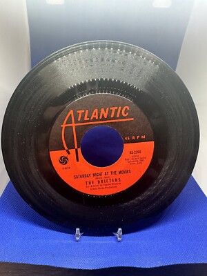 THE DRIFTERS 45rpm Vinyl spanish lace Saturday Night ATLANTIC Records ...