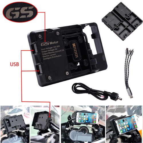 Mobile Phone Motorcycle Navigation Bracket USB Charging For R1200GS ...