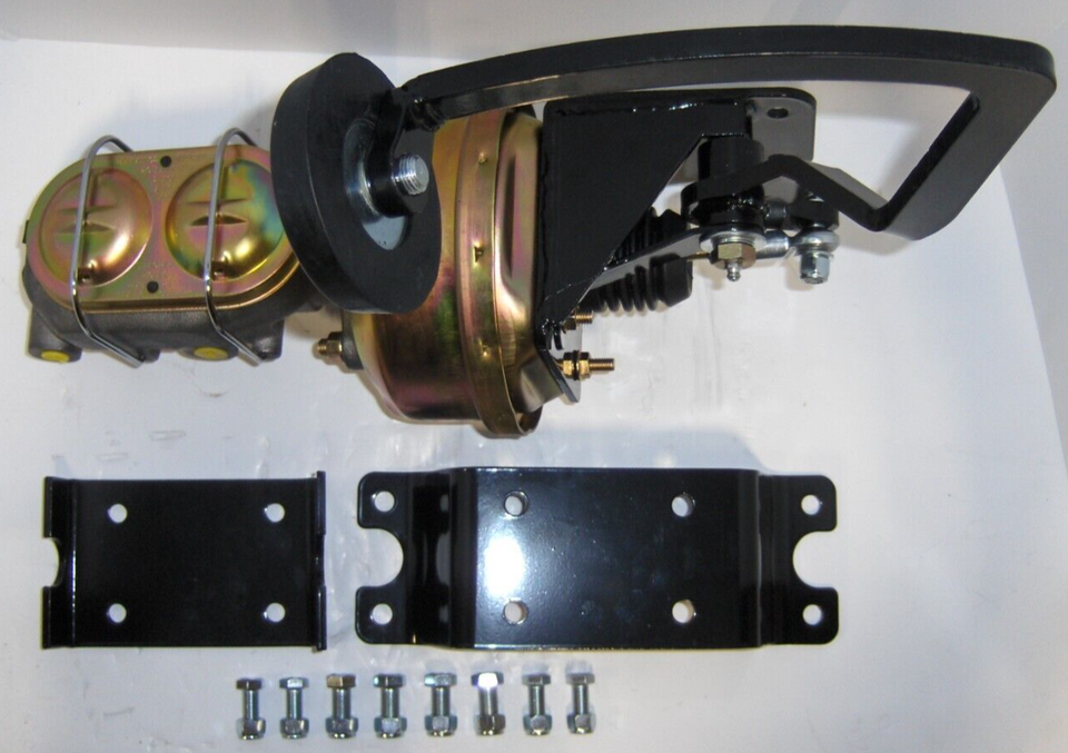 Street Rod Under Floor Frame Mount Power Disc Disc Brake Booster Pedal ...