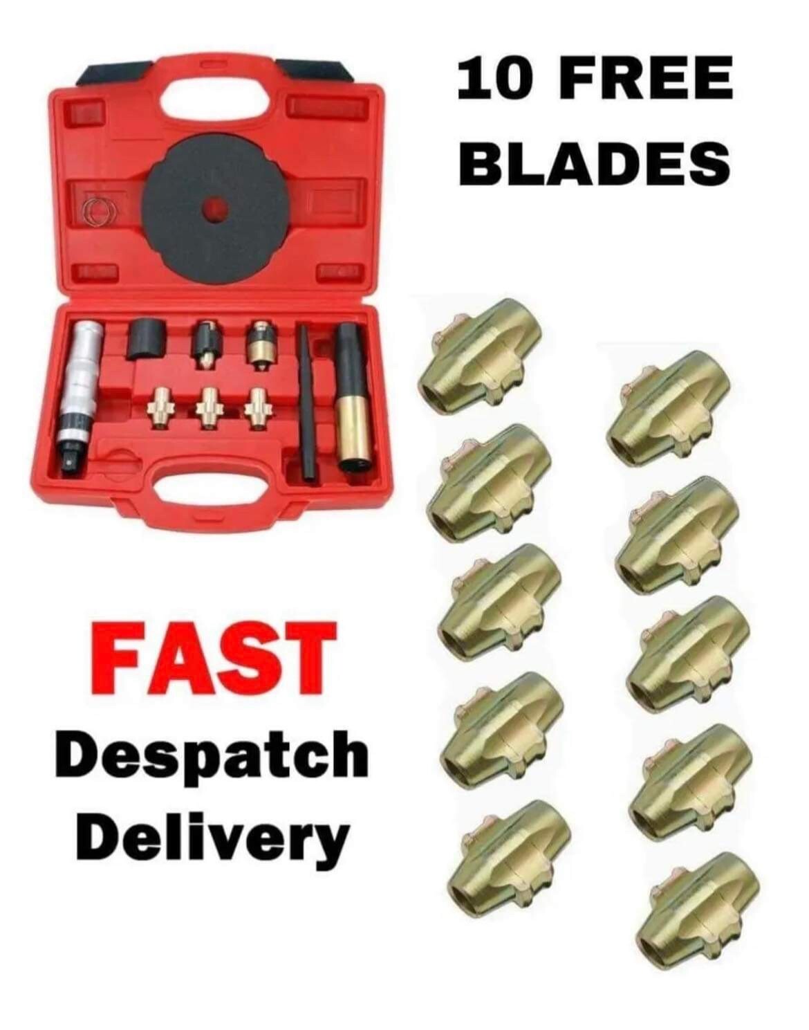 Universal Master Locking Wheel Nut Removal Tool Kit Remover With 10 ...