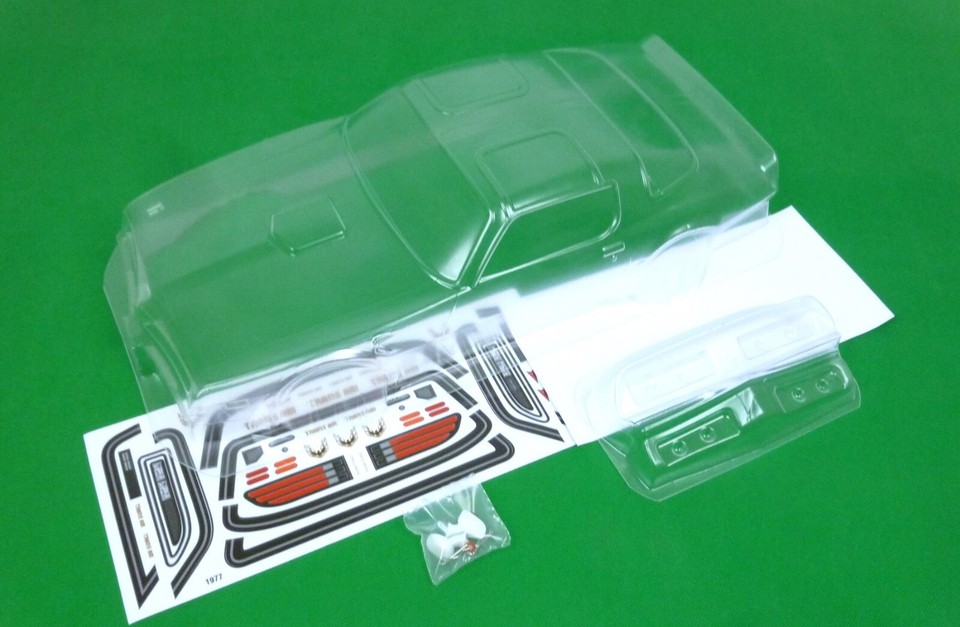 1:10 RC Clear Body Shell - Classic 1977 Pontiac Firebird for 1:10 RC ...