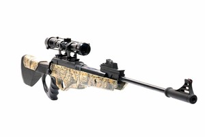 Bear River Hunting Air Rifle TPR 1200 Airgun with Scope .177 Pellet Gun ...